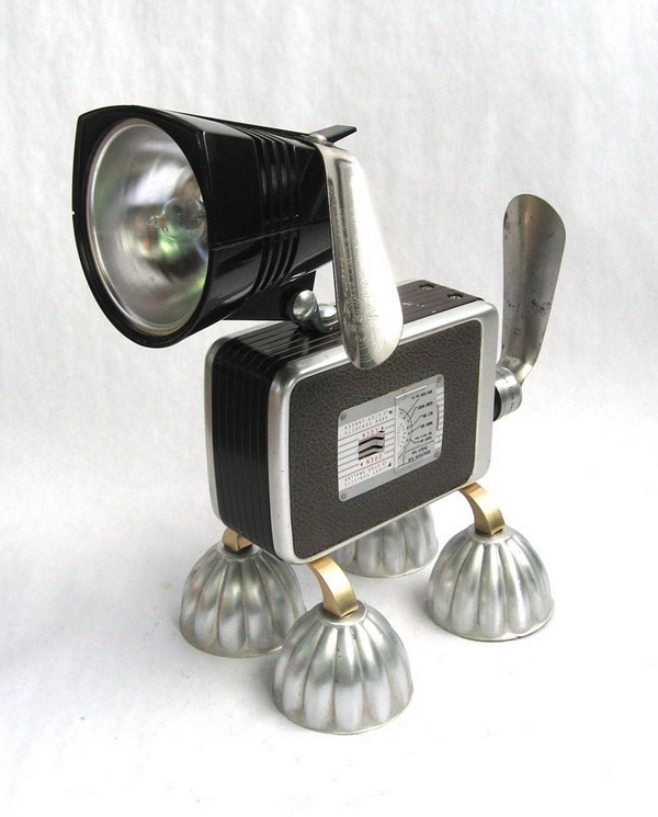 Brian Marshall’s Sculptures out of Scrap Materials | Amusing Planet